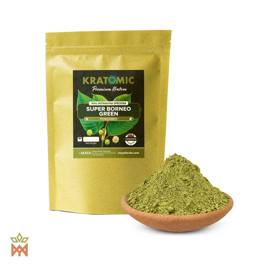 Borneo Groen Kratom | Nano Poeder | Kratomic